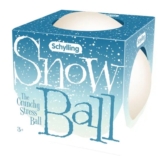 Schylling | Toys | Schylling Snow Ball Needog Crunchy Stress Ball ...